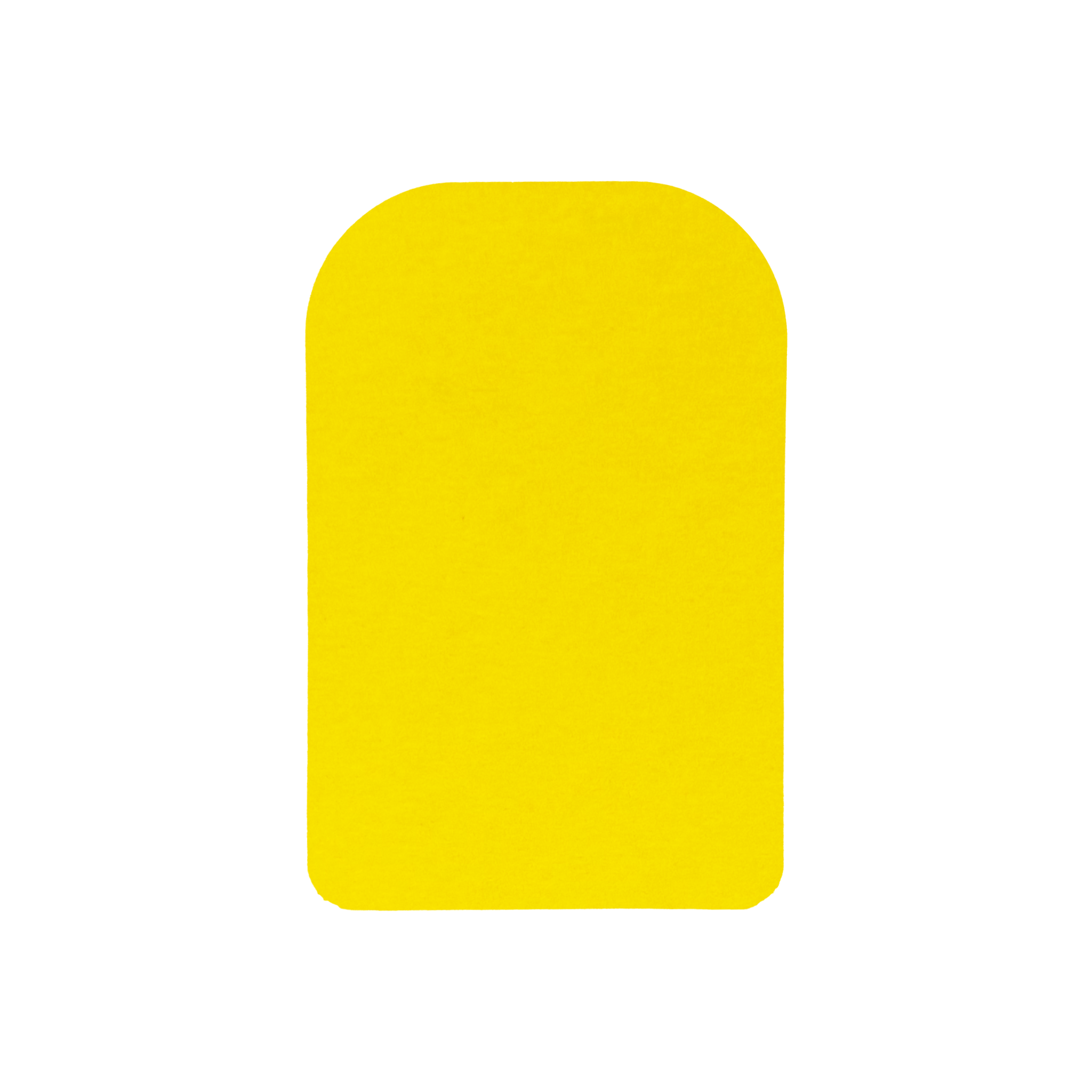 Echo Emblem, Flocked Velvet Foam Insert, Yellow 1 cm (In Stock) – Aniji